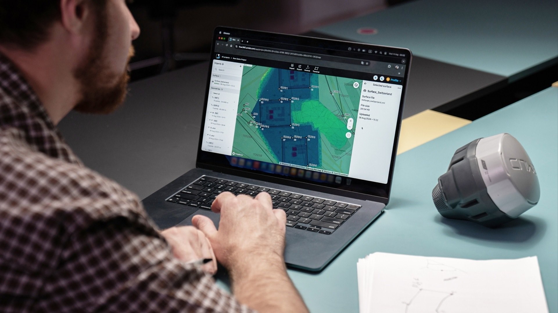 The Emlid Flow Survey App Now Supports DTM Staking and Other Pro-Surveying Tools on Android ...